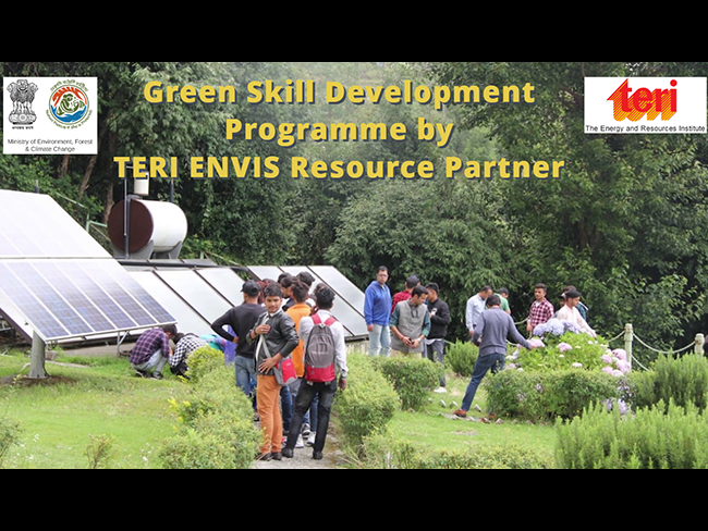 Green Skill Development Programme By TERI ENVIS Resource Partner TERI green-skill-development-programme-by-teri-envis-resource-partner-teri